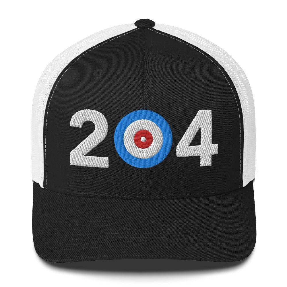 204 Manitoba Area Code Trucker Cap – Broomfitters
