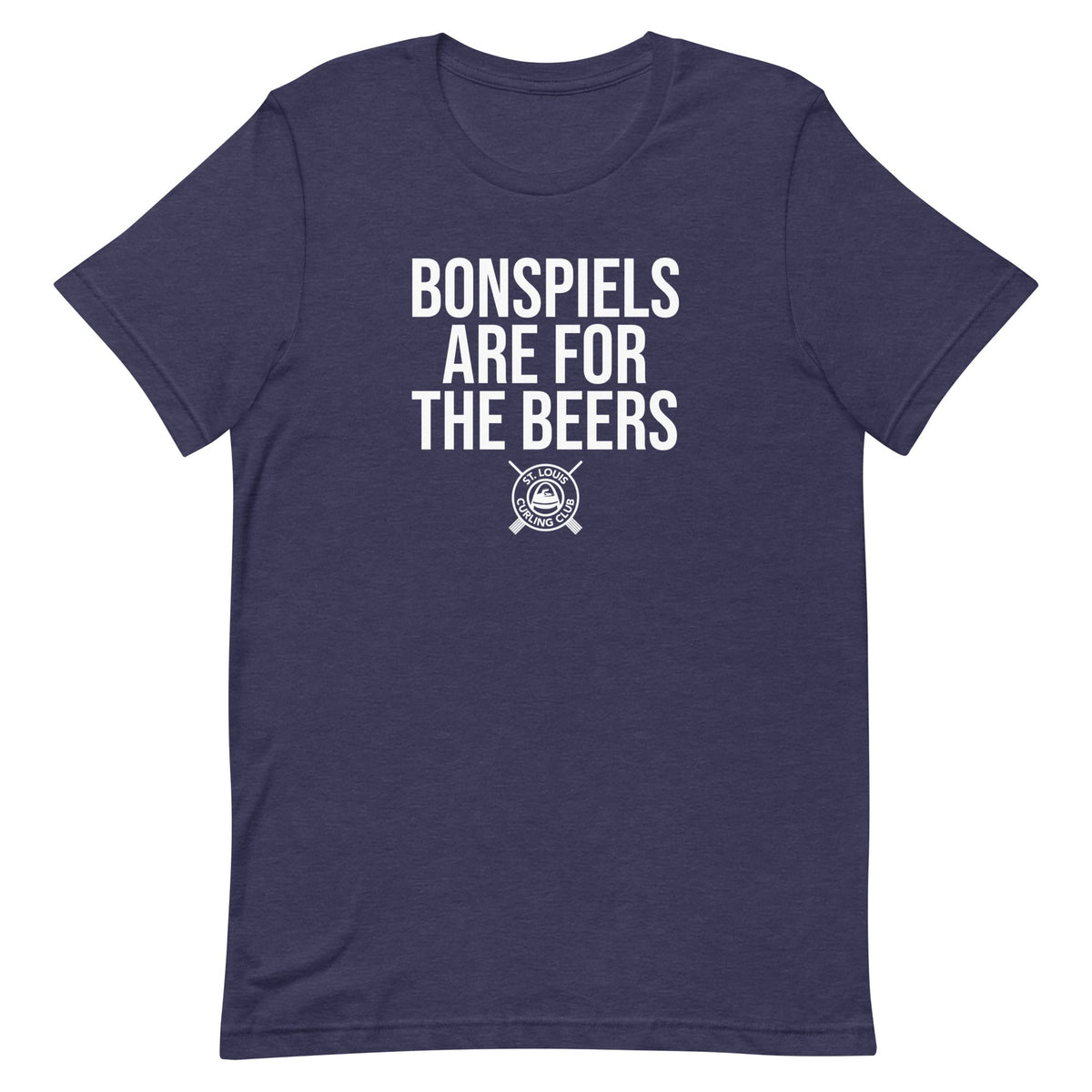 Bonspiels are for the Beers – St. Louis Unisex t-shirt – Broomfitters