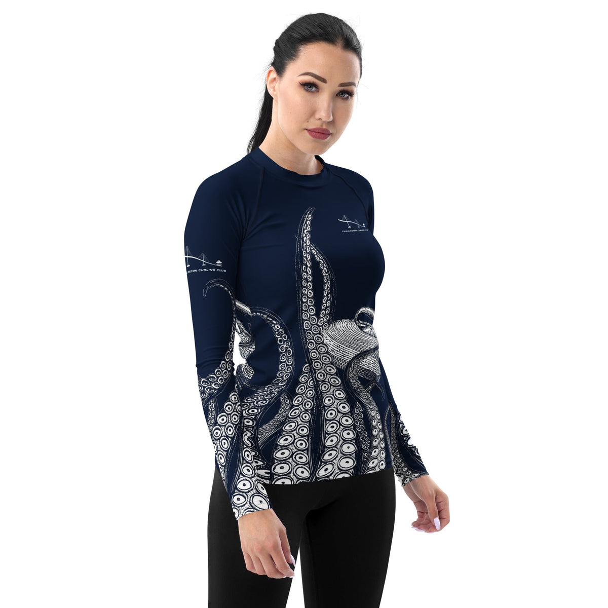 Charleston Curling Club Women's Sweep Rash Guard – Broomfitters
