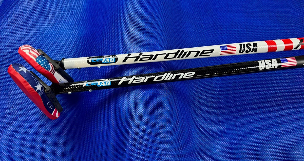 USA Special Edition - Hardline Carbon Fiber Curling Broom – Broomfitters
