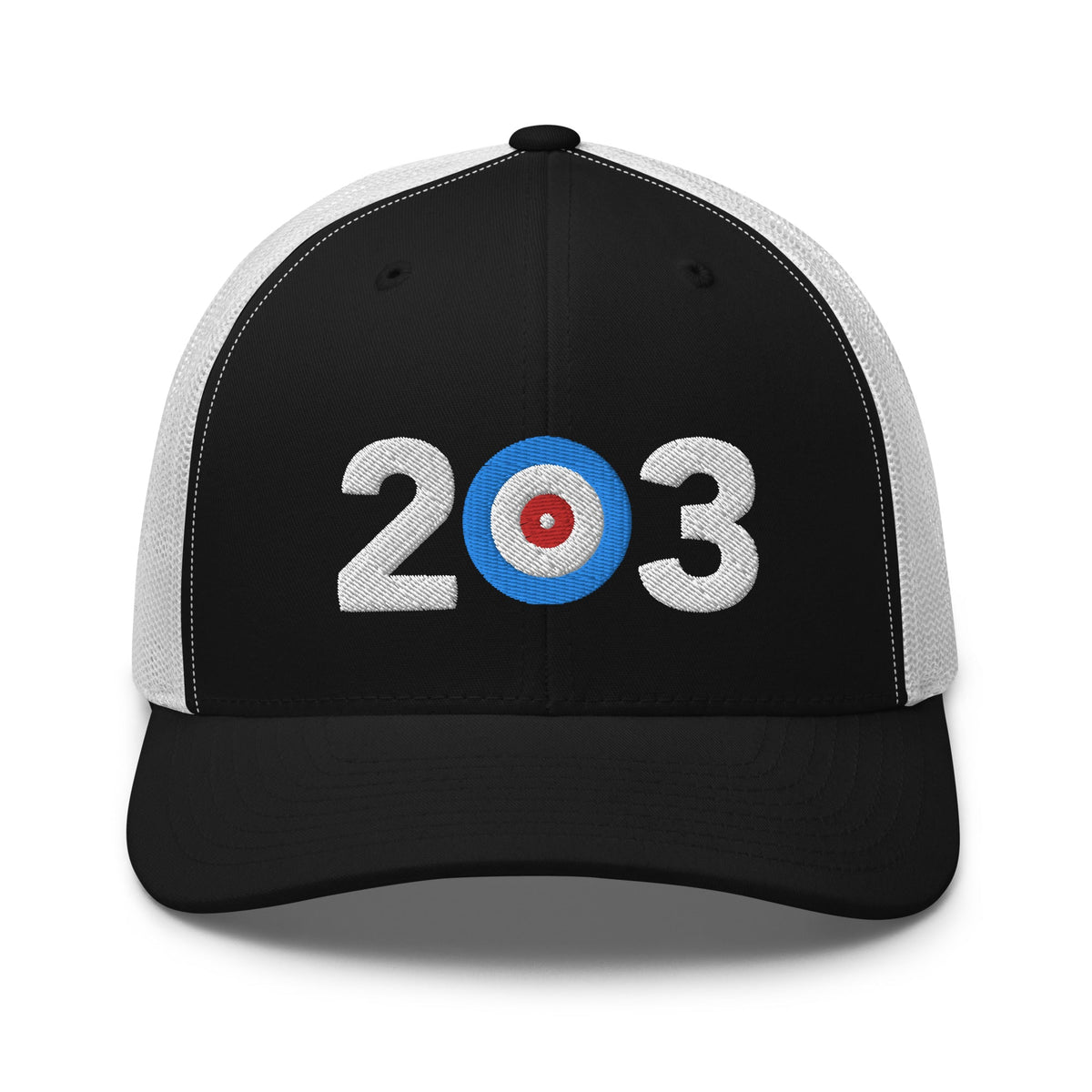 Area Code 203 - Connecticut Curling Club Trucker Cap – Broomfitters